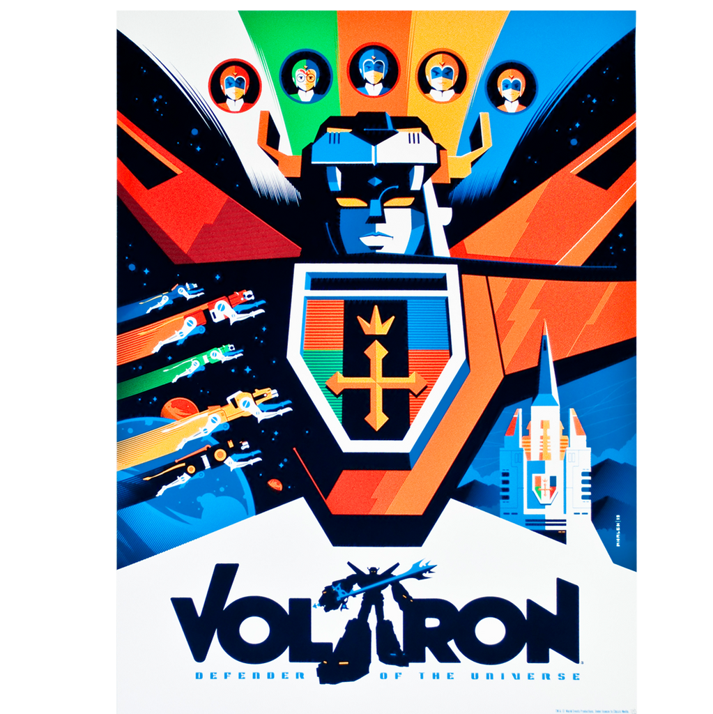 A Voltron Print by Tom Wheelan NOW SHIPPING – Voltron.com